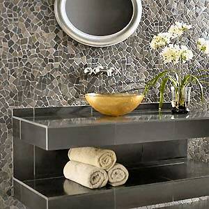 Discover Decorative Stone Pebble Tile For Your Home